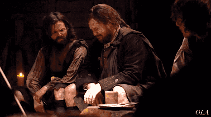Jamie & Claire, Rupert & Angus, Murtagh & Fergus on Delousing ...