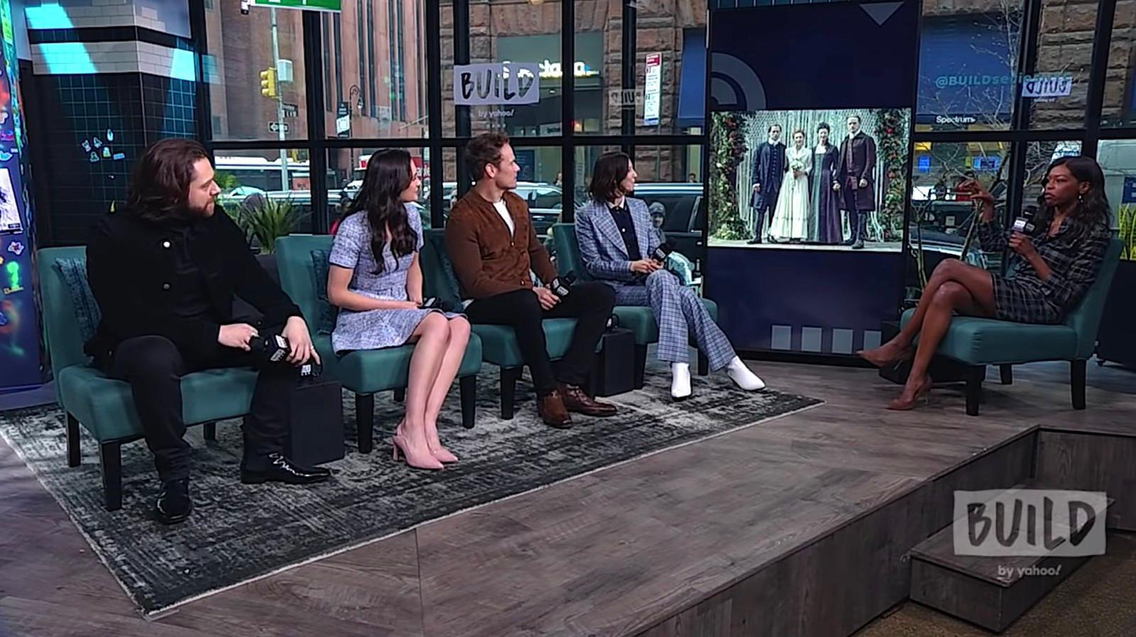 The Build Series Interview with S, C, S, and R - Outlander Behind the ...