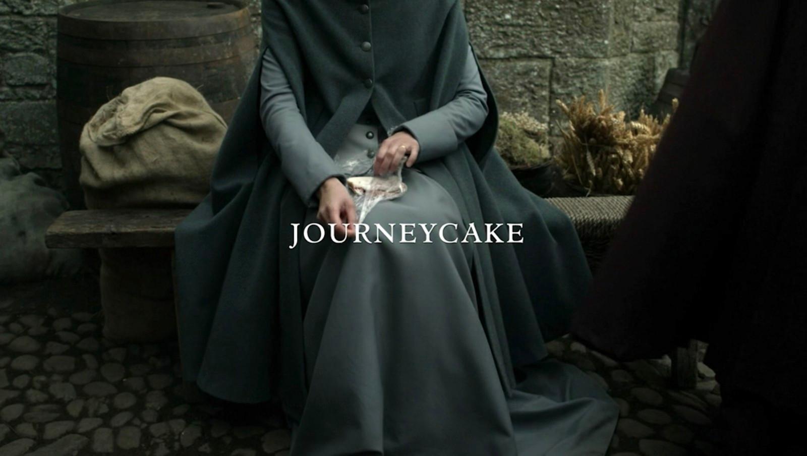 journey cake - Outlander Behind the Scenes